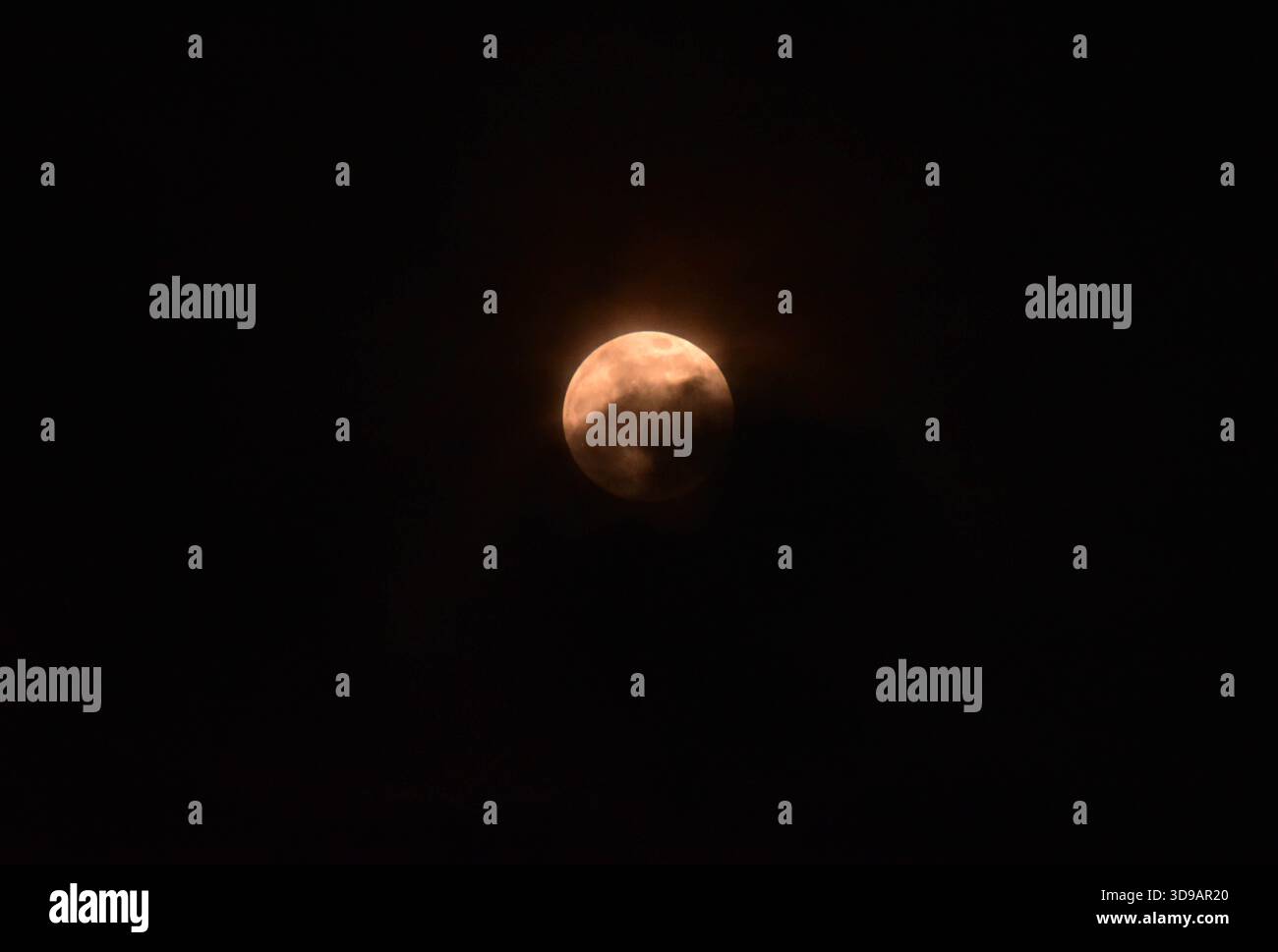 Cold Moon seen over Srinagar in Kashmir. The term 'cold moon ...