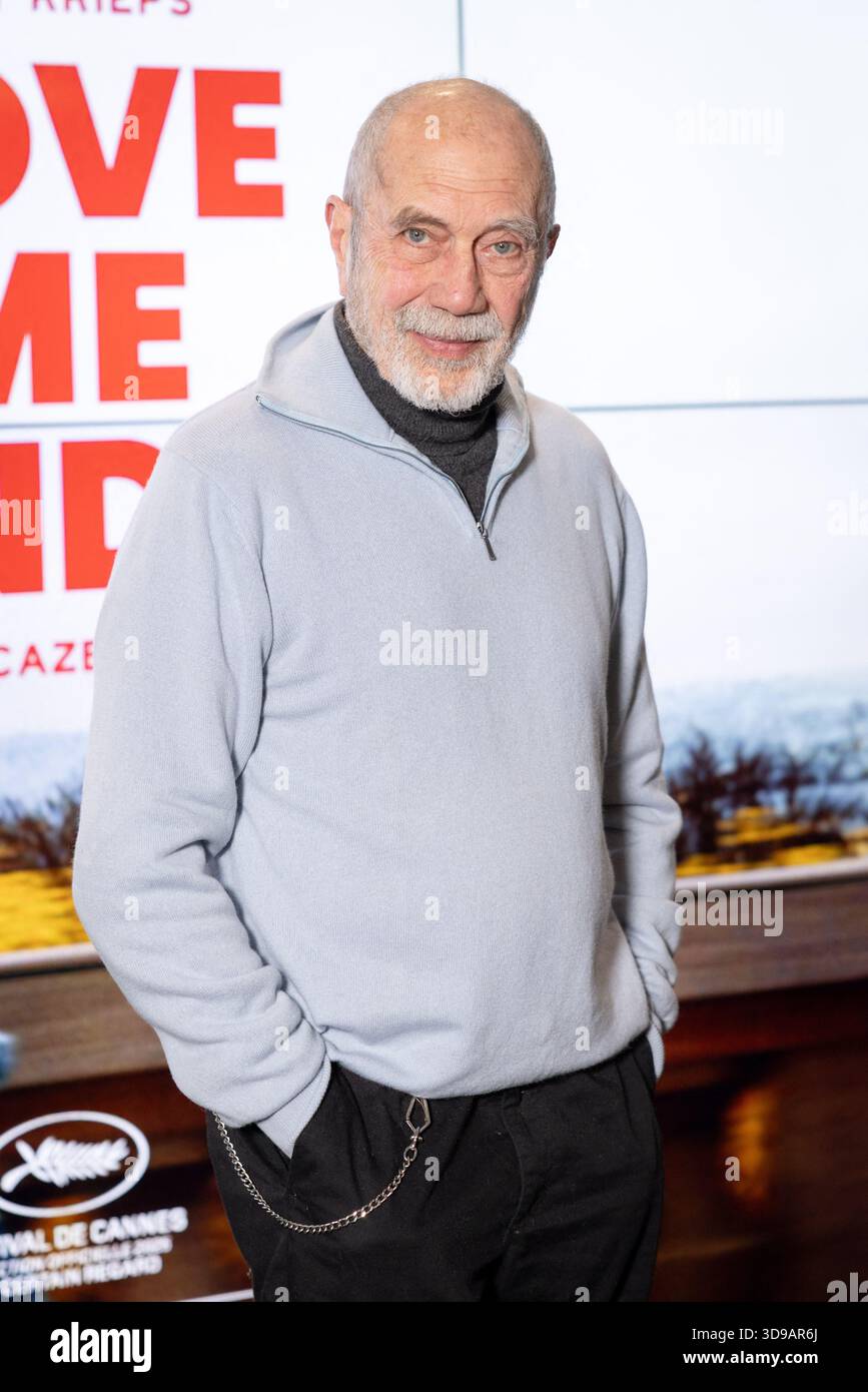 Feodor Atkine attends the premiere of ‘Love me Tender’ held at UGC Les ...
