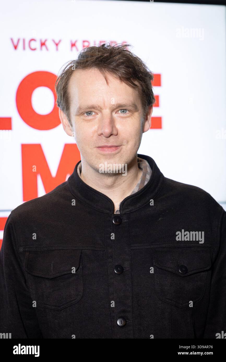Antoine Reinartz attends the premiere of ‘Love me Tender’ held at UGC ...