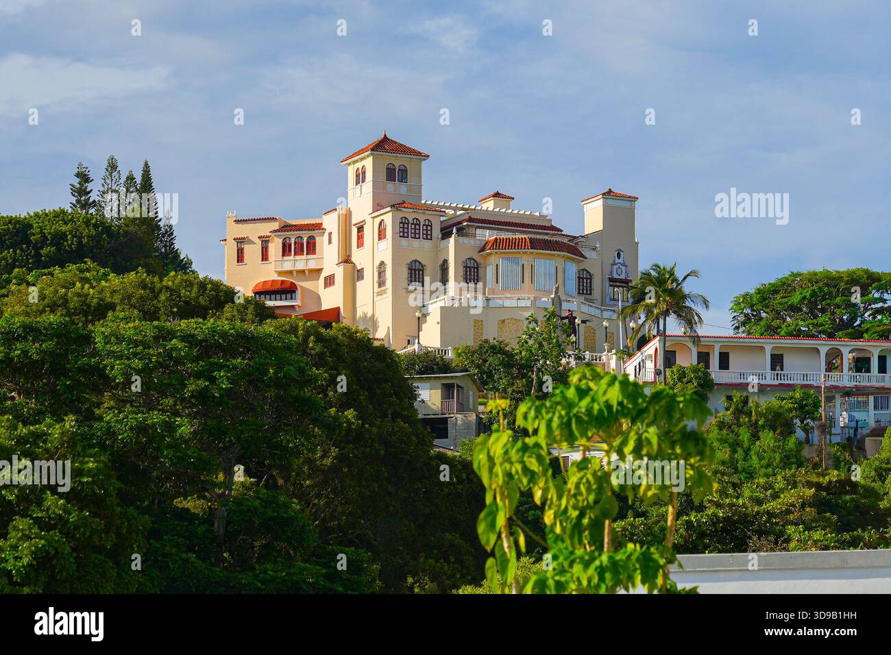 Castillo Serrallés, a historic mansion built on El Vigia Hill ...