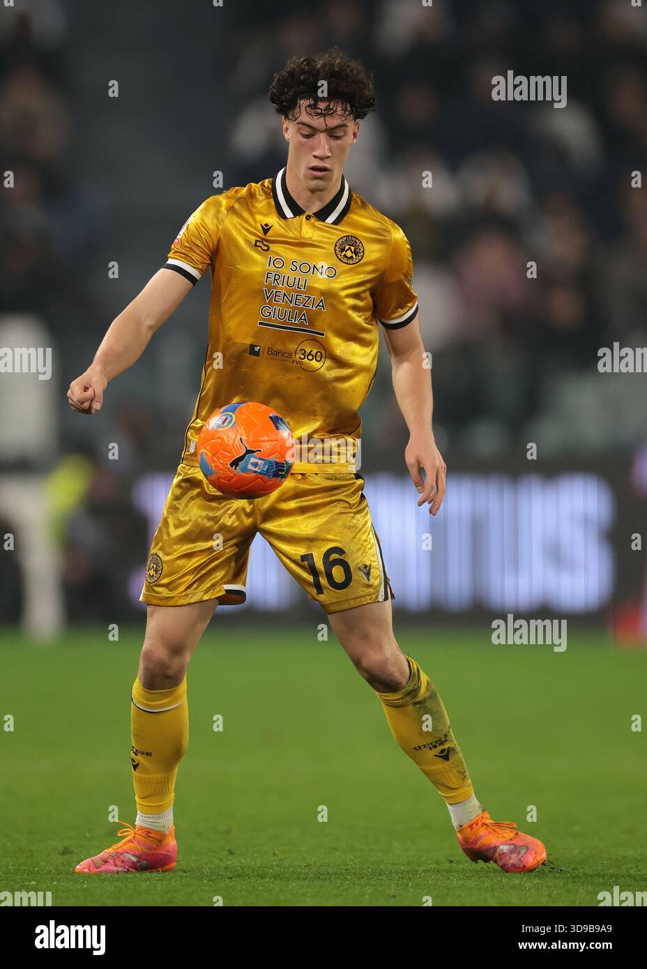 Turin, Italy, 2nd December 2025. Matteo Palma of Udinese Calcio during ...