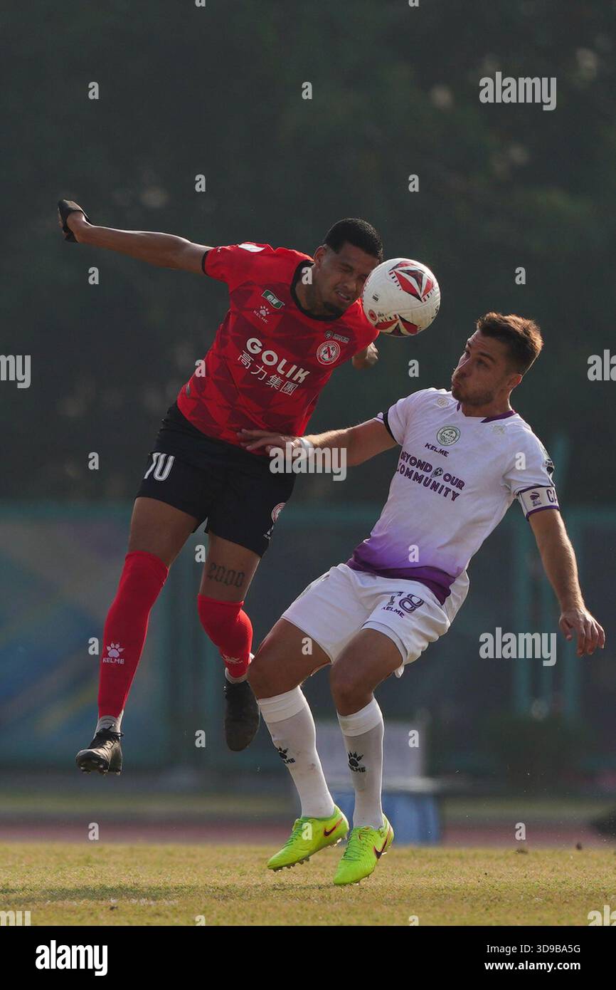 SALUSTIANO DE JESUS SILVA Samuel and Igor Sartori during a soccer match on December 4, 2025 in ...