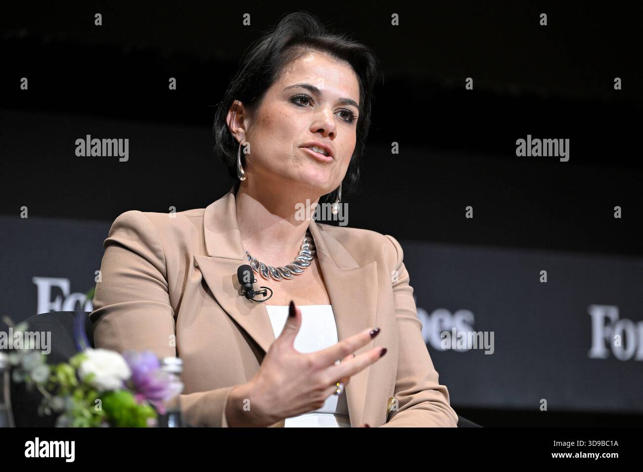 Lisa Anderson, Cofounder & President Paragonix Technologies, Inc., speaks at the 2025 Forbes ...