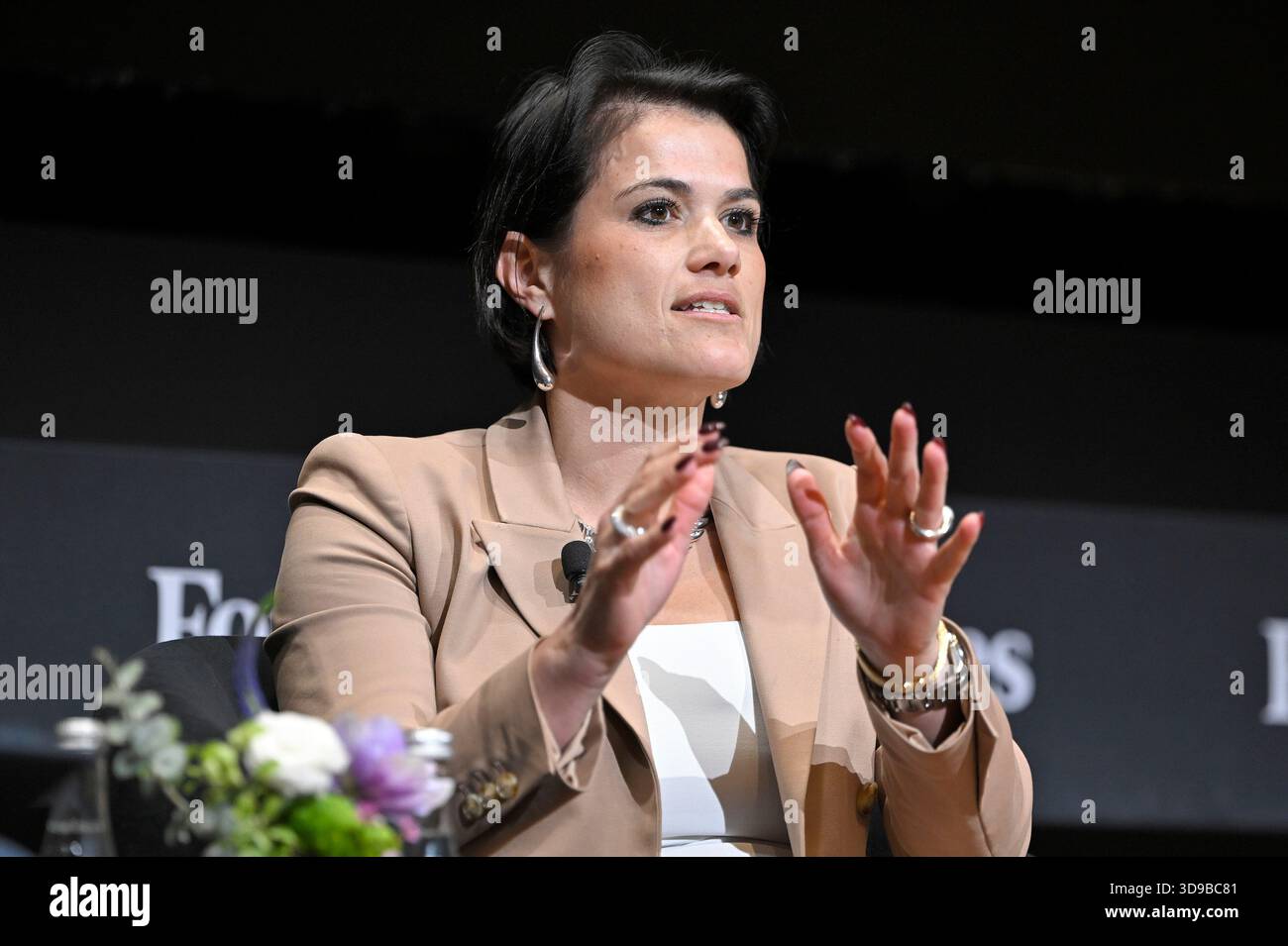 Lisa Anderson, Cofounder & President Paragonix Technologies, Inc., speaks at the 2025 Forbes ...