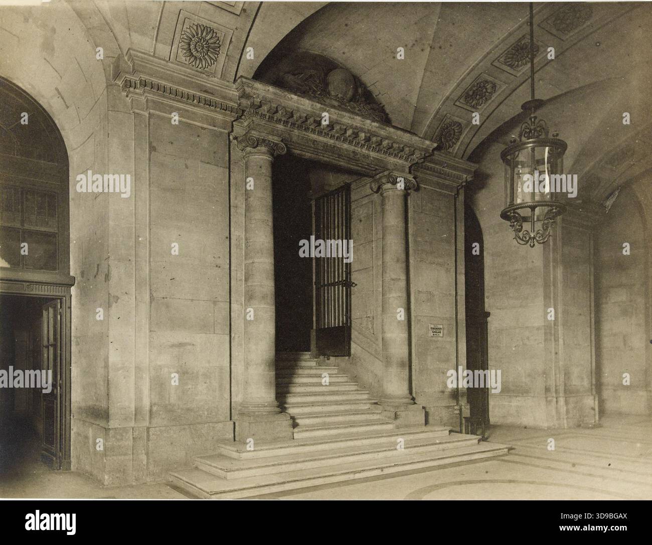 Palace of Justice. Prisoners' Gallery. Pediment of the Constable and ...