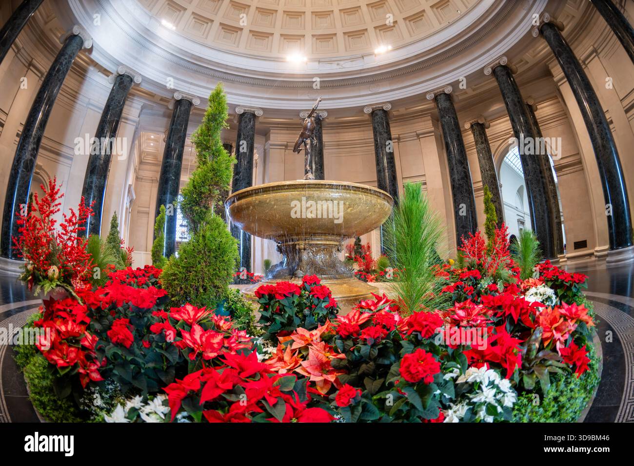 National Gallery Of Art Rotunda Mercury Sculpture Washington DC ...