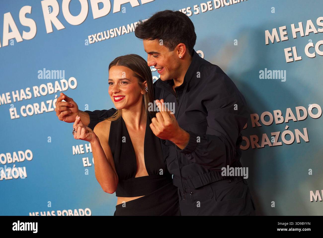 Ana Jara and Oscar Casas attend "Me Has Robado El Corazon" premiere at ...