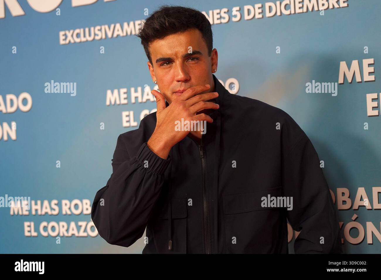 Oscar Casas attends "Me Has Robado El Corazon" premiere at the Cupra ...