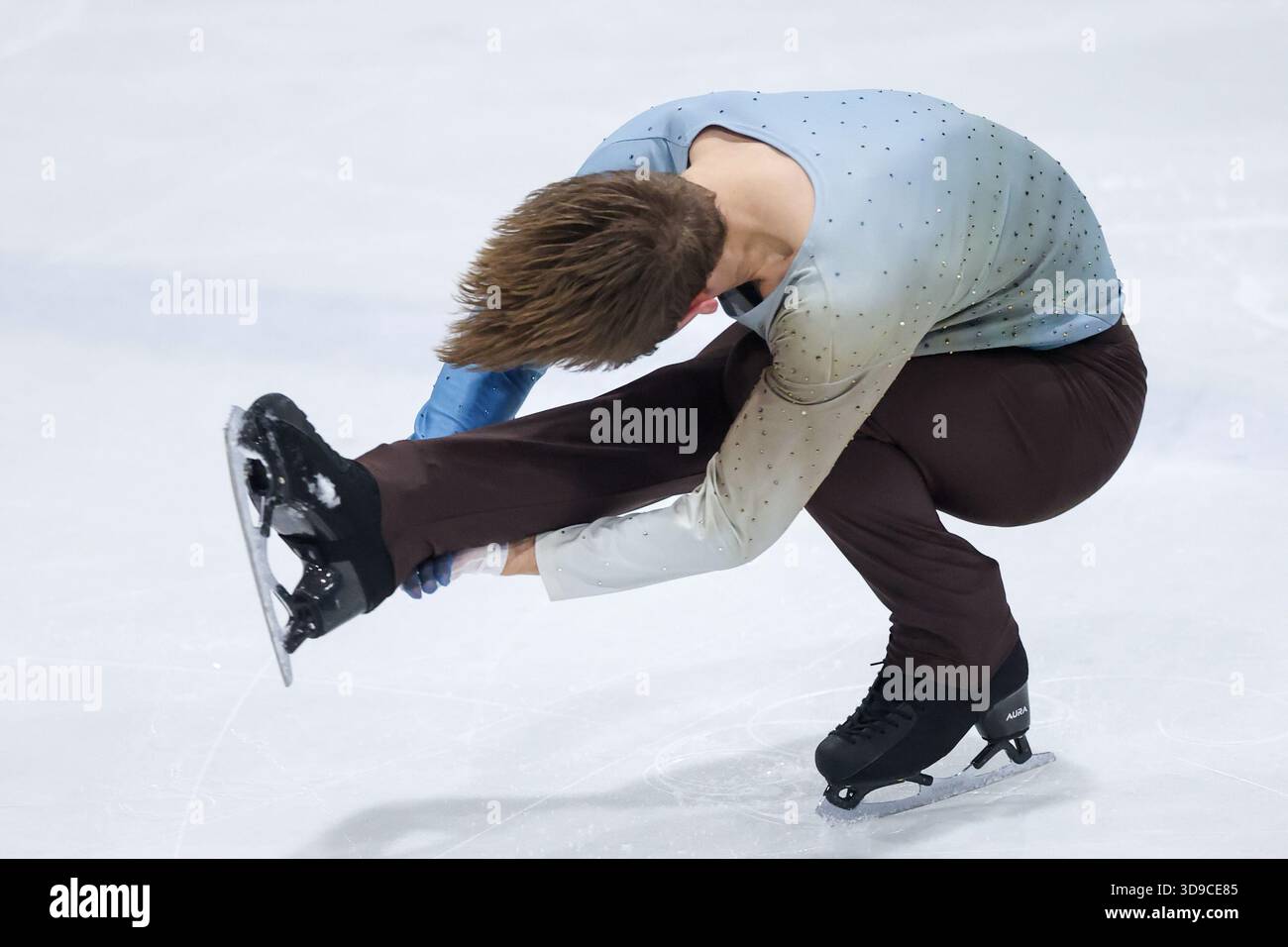 Dillon Judge of Ireland competes in the Men's Short Program on Day 1 of ...