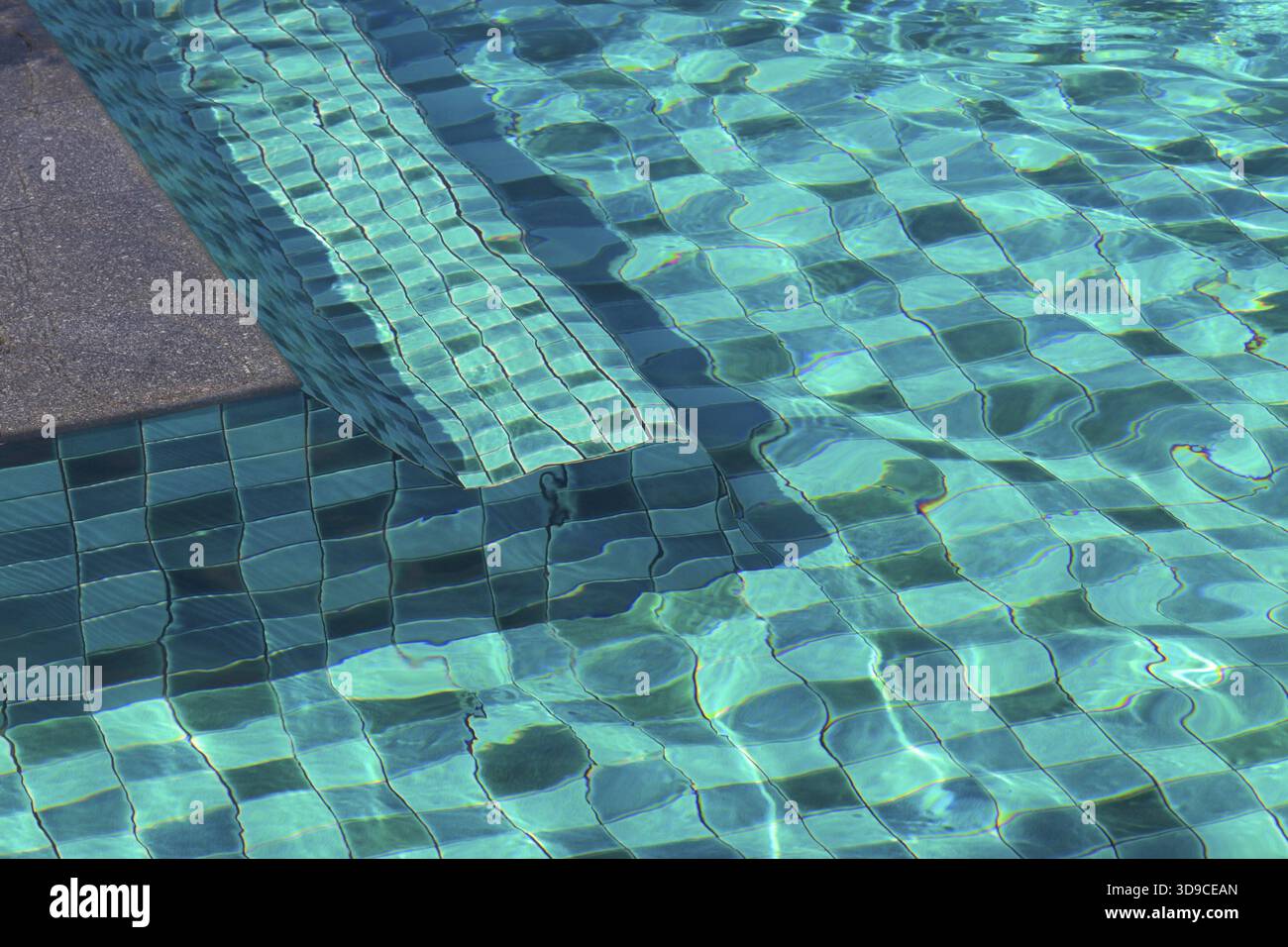 Swimming pool with transparent water Stock Photo - Alamy