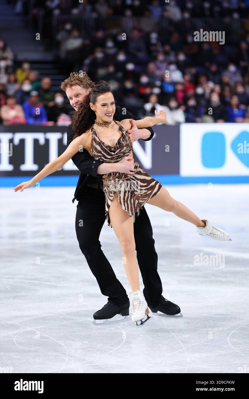Madison Chock & Evan Bates (USA), DECEMBER 4, 2025 - Figure Skating ...