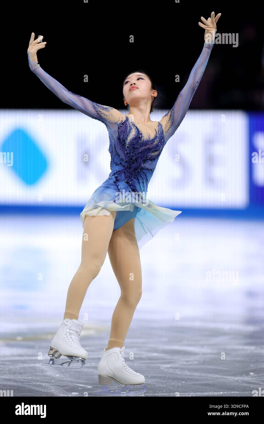Mei Okada (JPN), DECEMBER 4, 2025 - Figure Skating : ISU Junior Grand ...