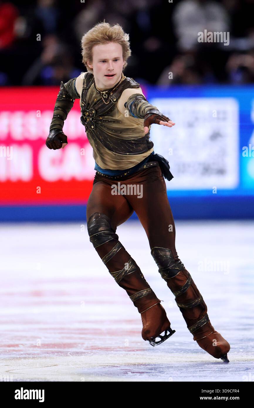 Ilia Malinin (USA), DECEMBER 4, 2025 - Figure Skating : ISU Grand Prix ...
