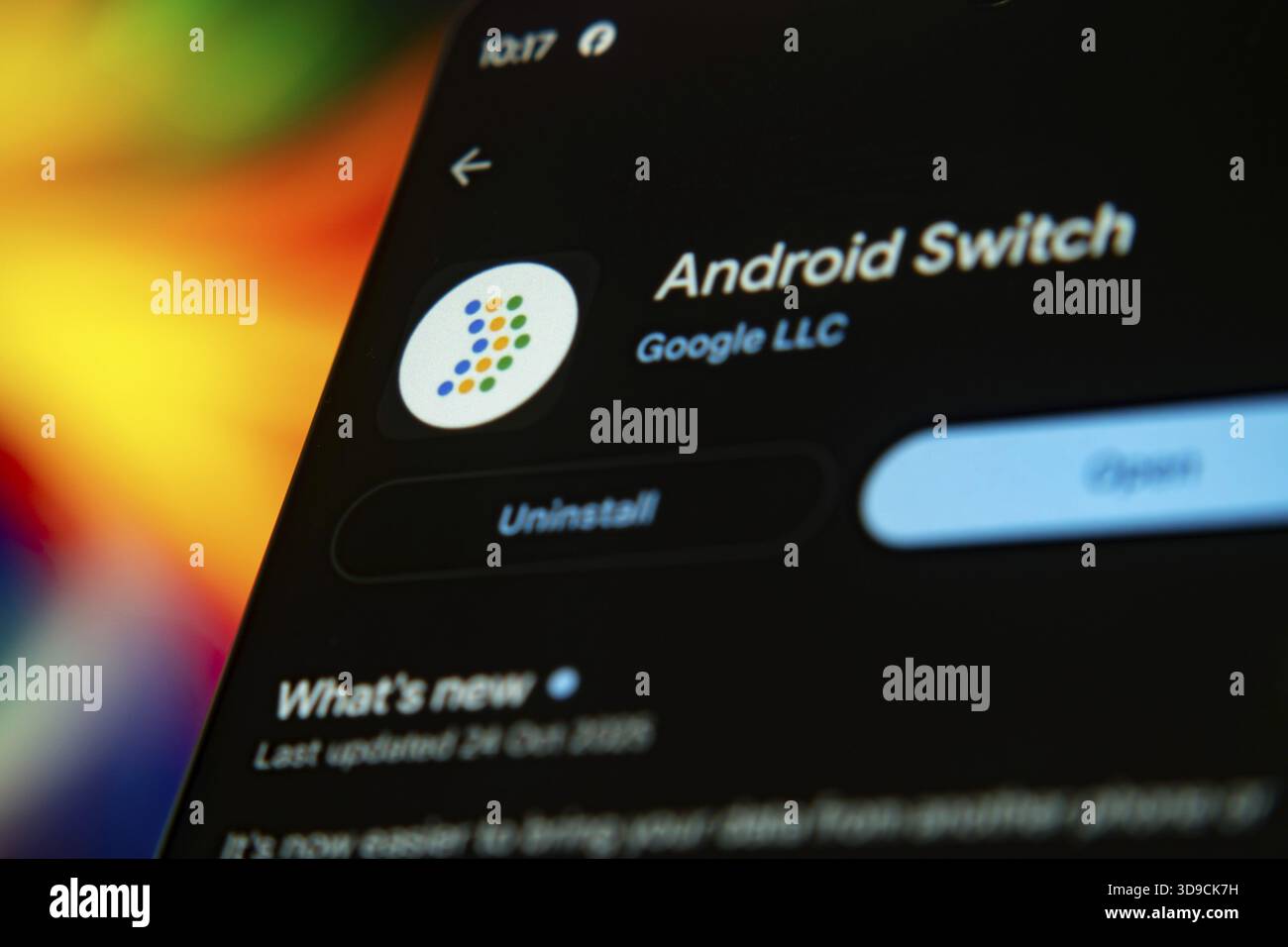 Android switch app interface hi-res stock photography and images - Alamy