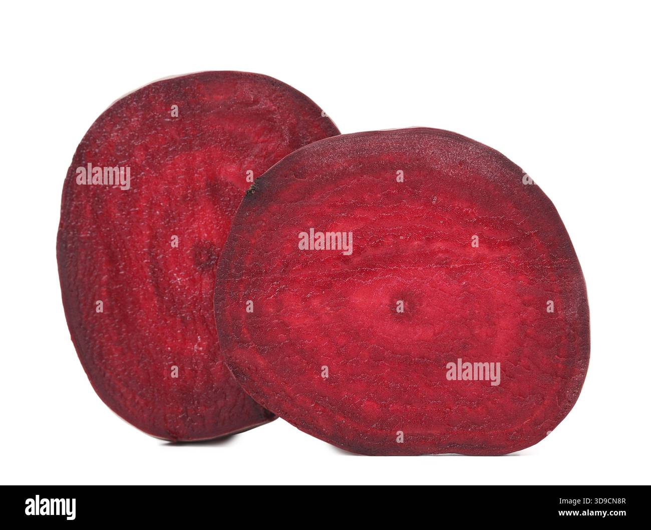 Cut beet isolated on a white background Stock Photo - Alamy