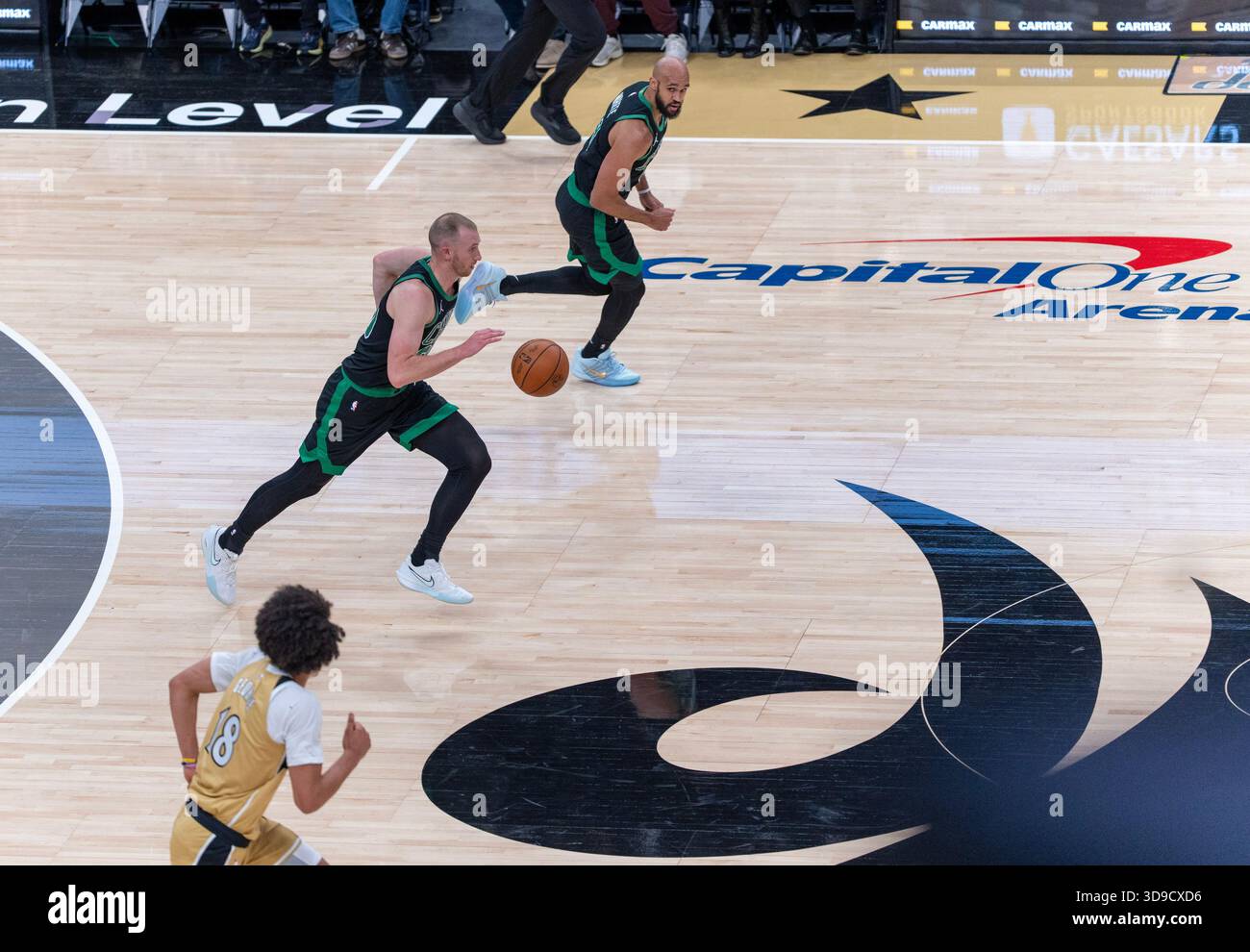 WASHINGTON, DC - DECEMBER 04: Boston Celtics forward Sam Hauser (30 ...