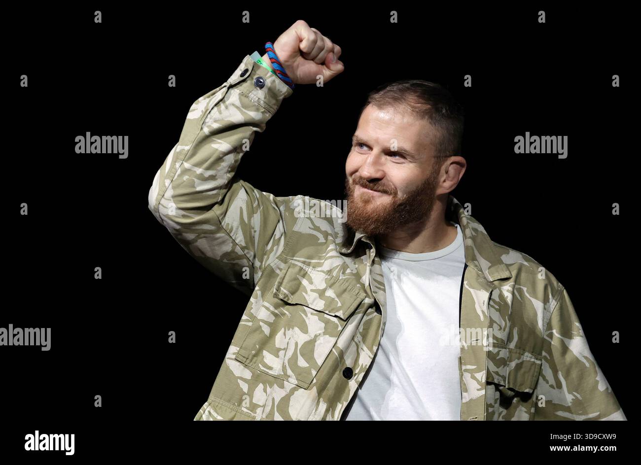 UFC light heavyweight fighter Jan Blachowicz, of Poland, arrives ...