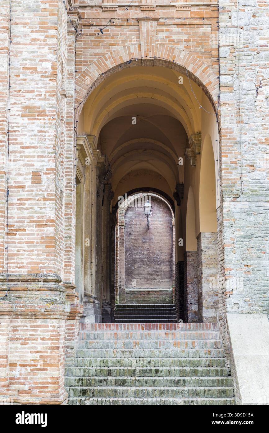 Medieval streets and ancient memories - the maze of rounded archs and ...