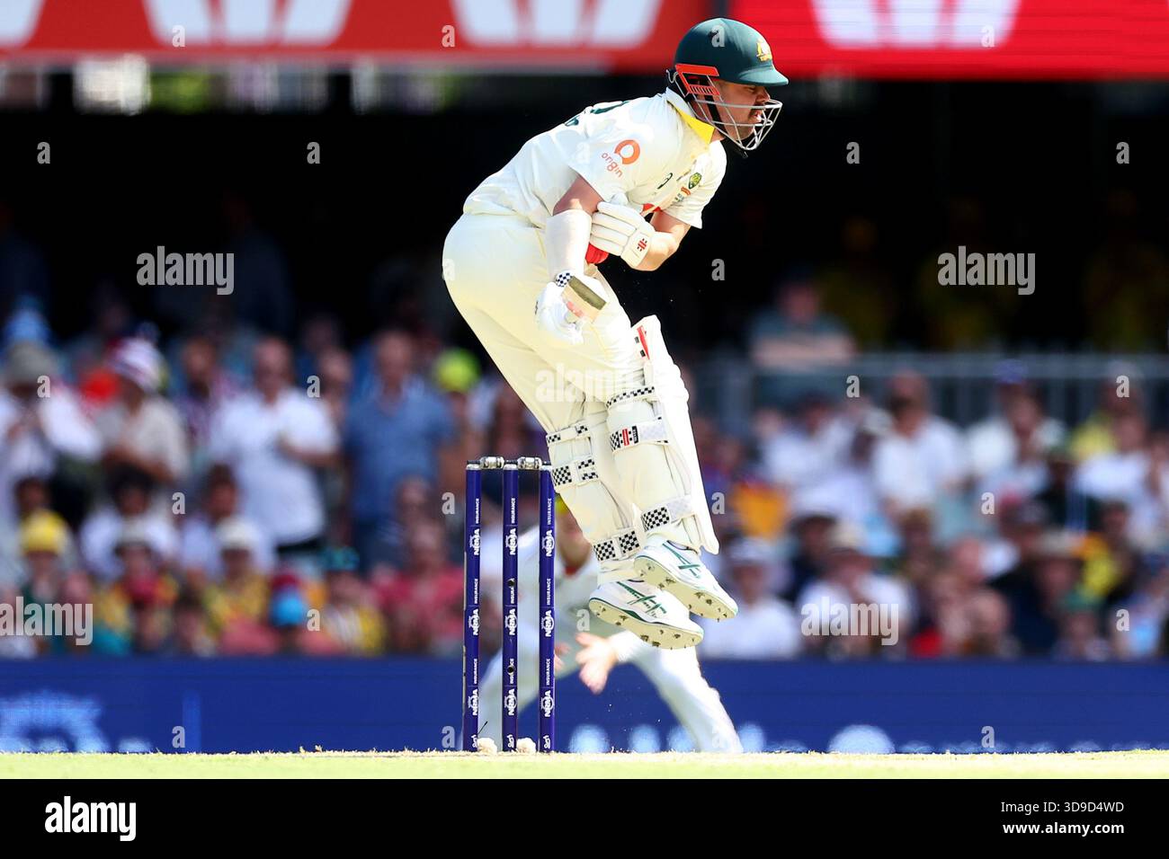 Travis Head of Australia bats during the NRMA Insurance Ashes Second ...