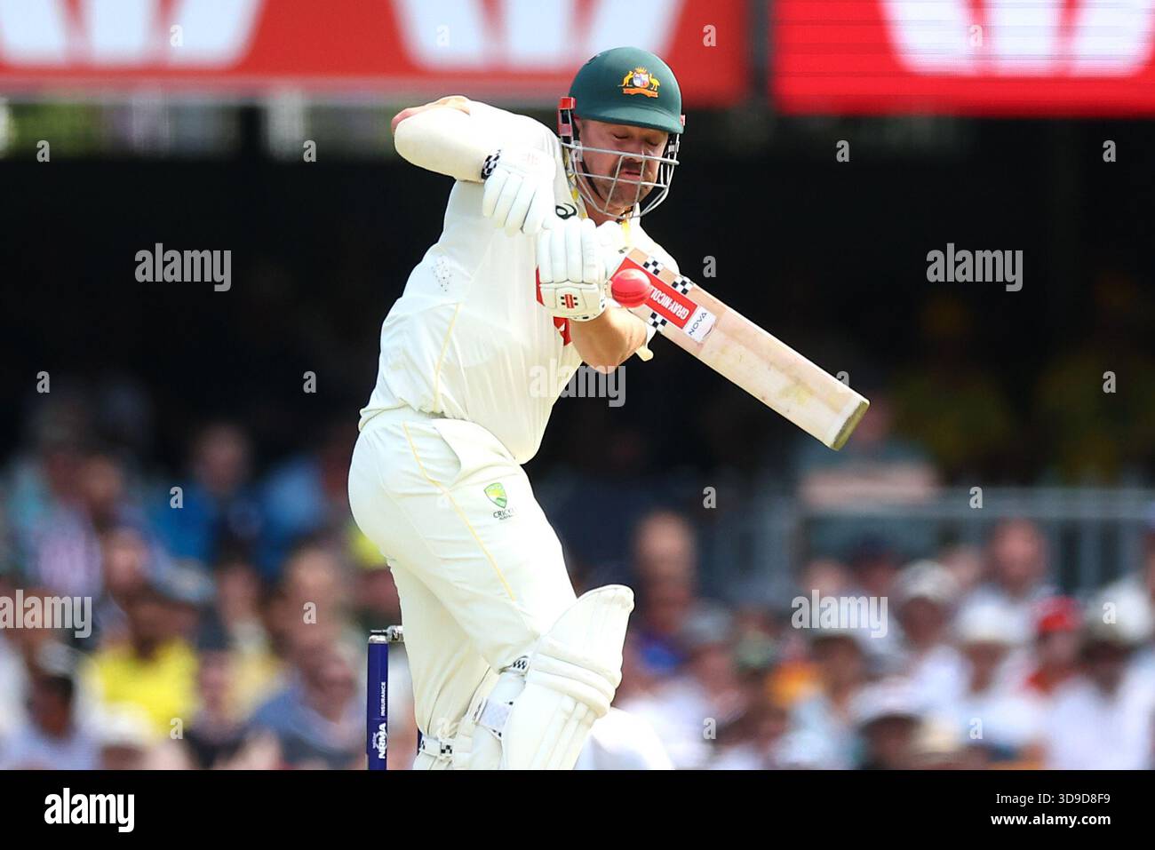 Travis Head of Australia bats during the NRMA Insurance Ashes Second ...