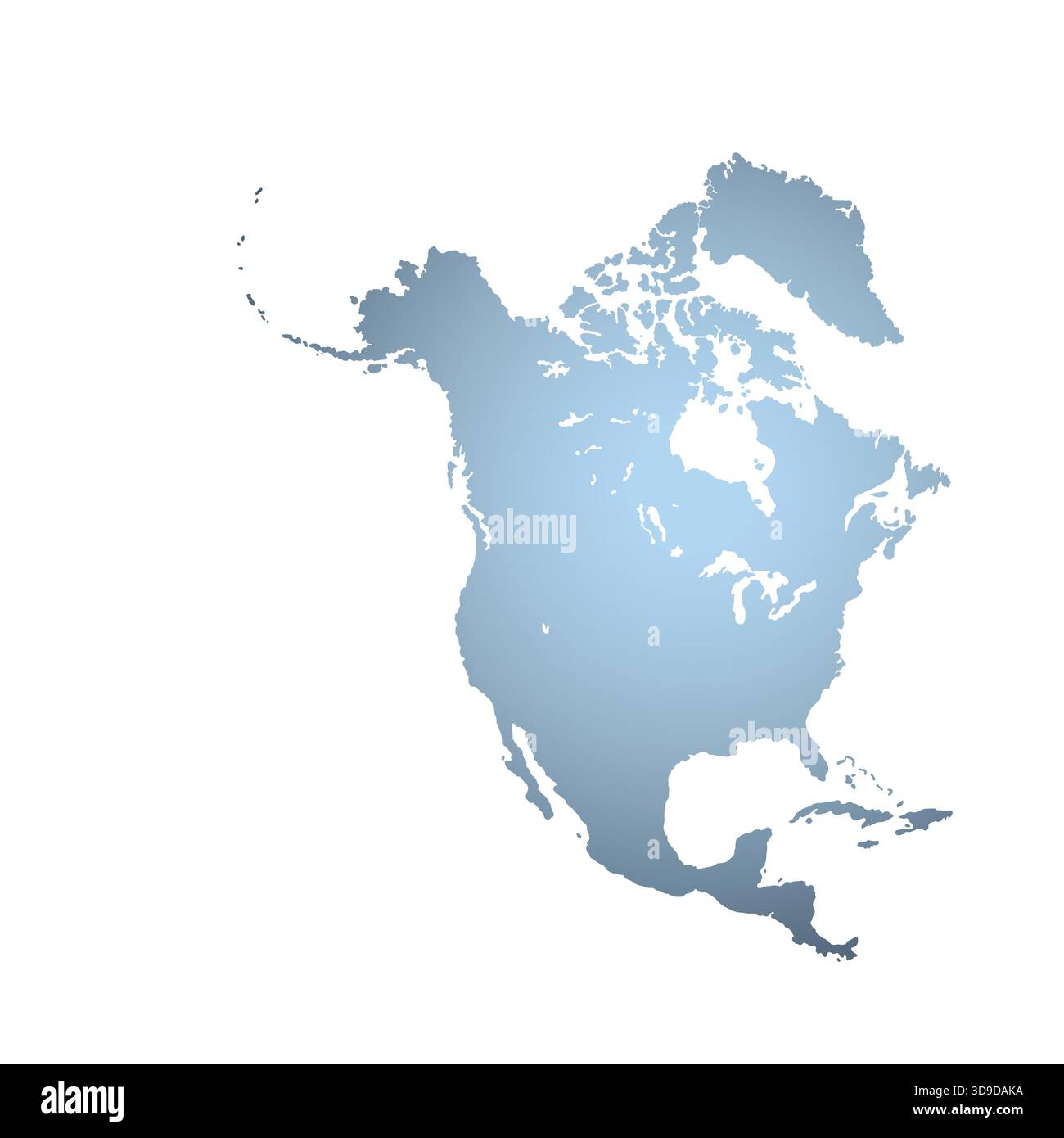 Map of North America, sign silhouette. World Map Globe. Vector ...
