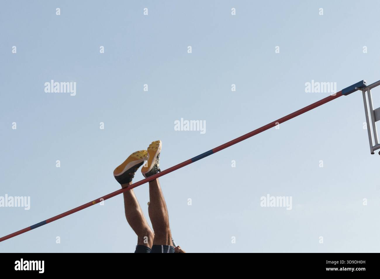 Athlete in middle vaulting hi-res stock photography and images - Alamy