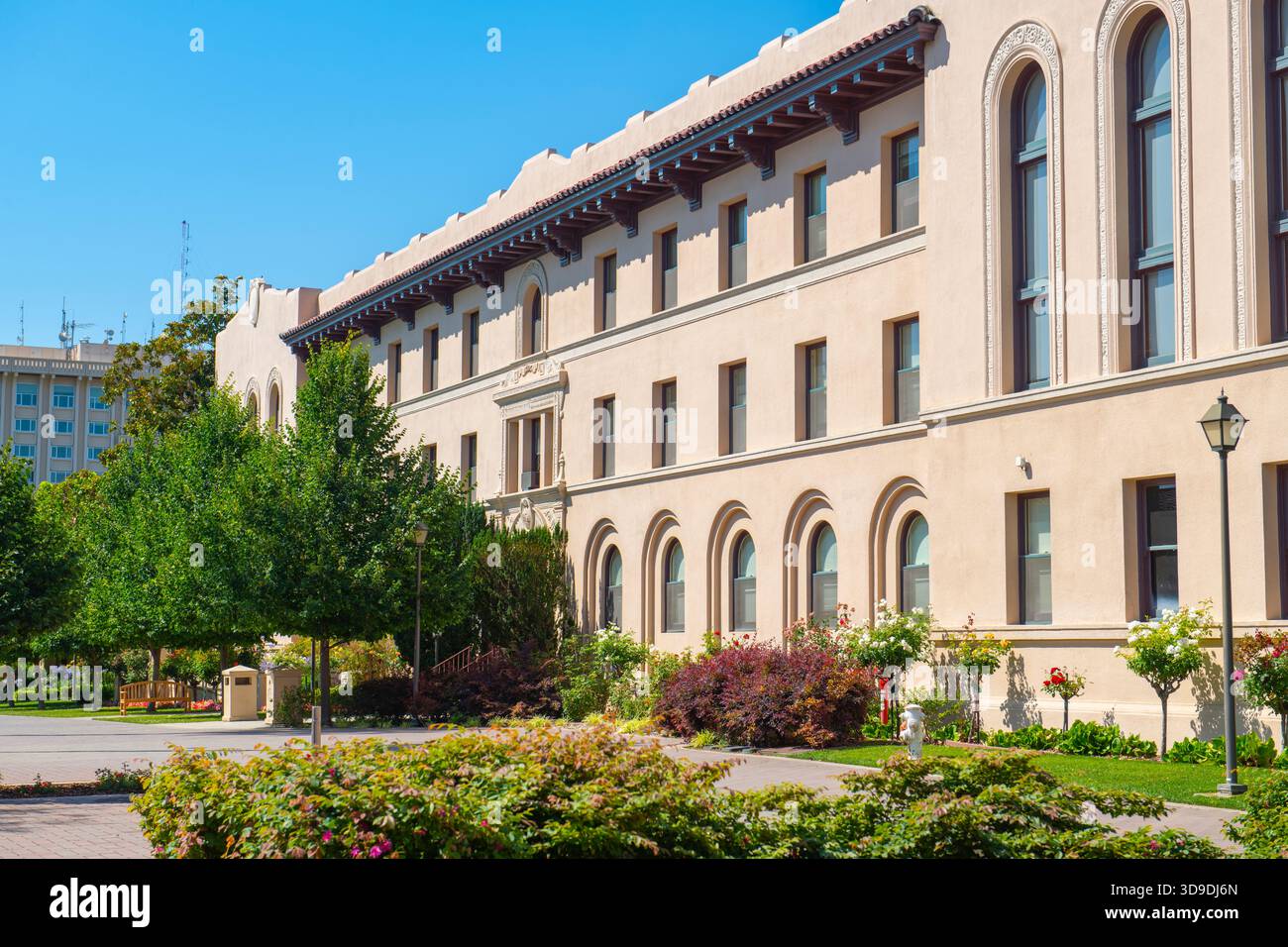 St. Joseph's Hall with Spanish Revival style in Santa Clara University ...