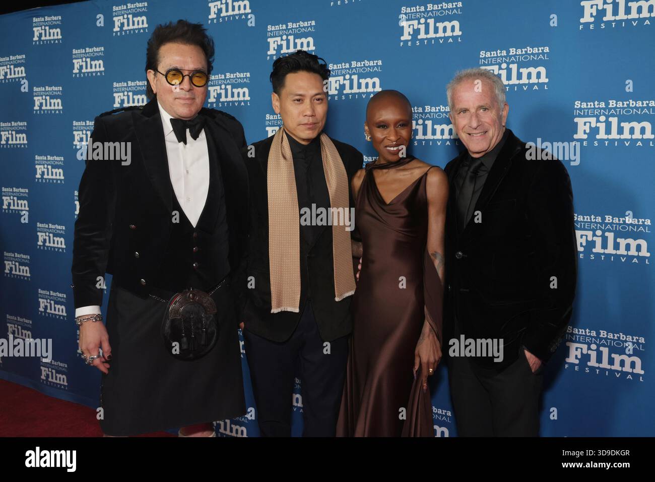 Roger Durling, John M. Chu, Cynthia Erivo, and Marc Platt attend SBIFF ...