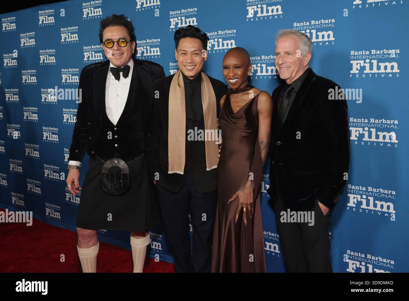 Roger Durling, John M. Chu, Cynthia Erivo, and Marc Platt attend SBIFF ...