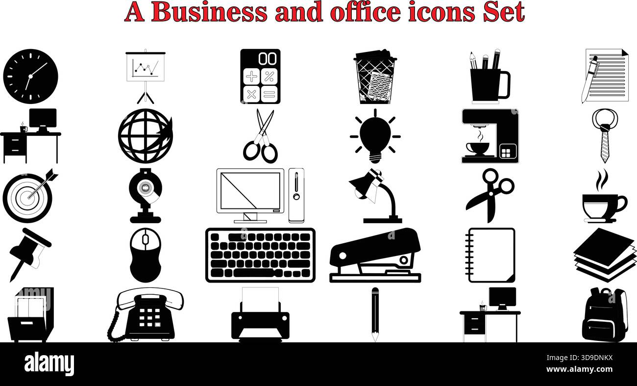 Essentials calendar Stock Vector Images - Alamy