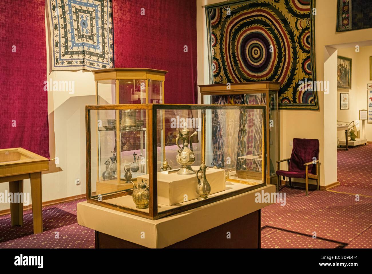 Antique collection of brass pitckets and vessels in Rudaki Historical ...