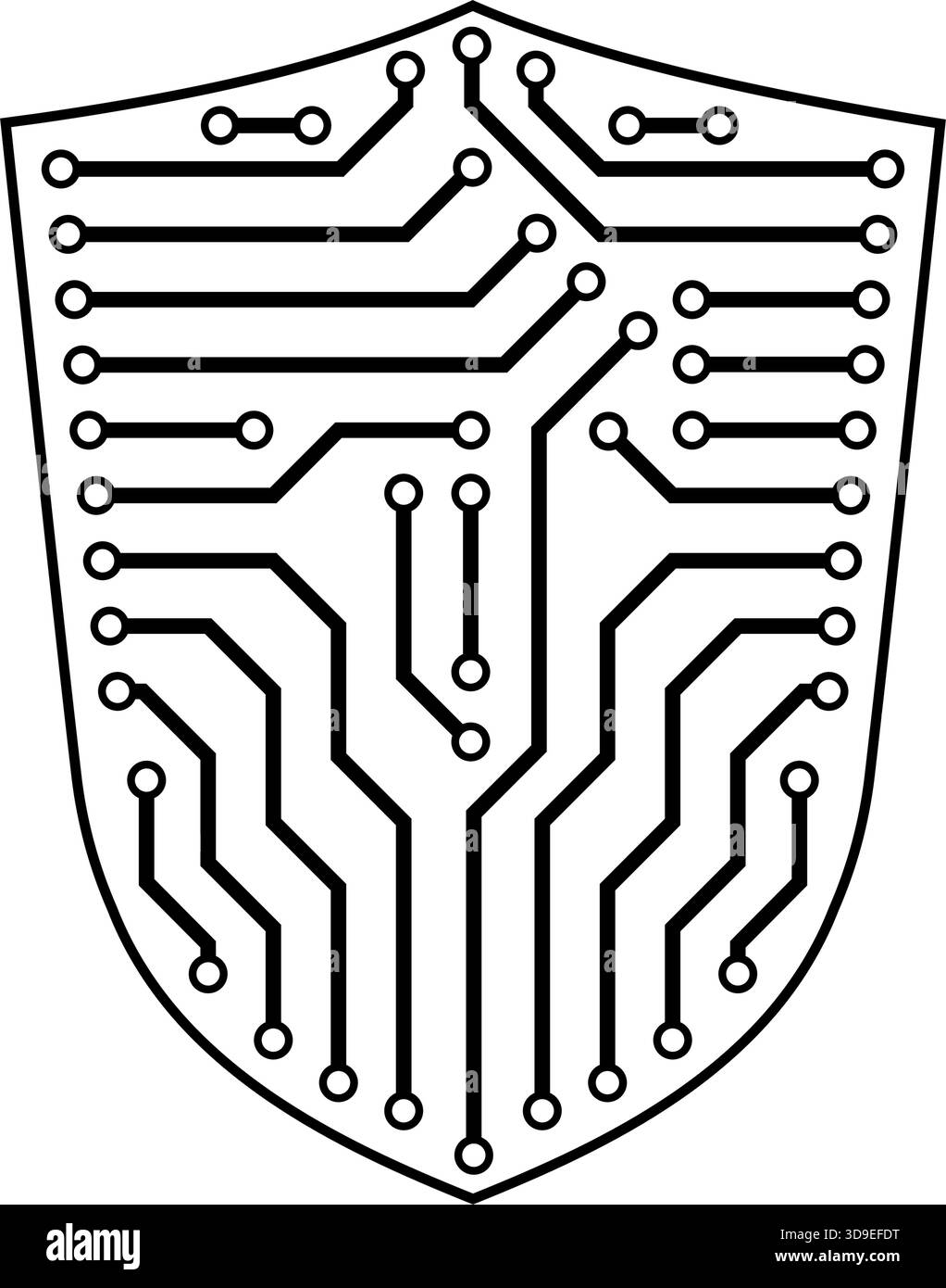 Concept cybersecurity data protection Cut Out Stock Images & Pictures ...