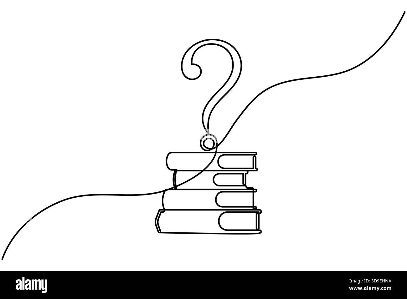 Simple line drawing human head Black and White Stock Photos & Images ...