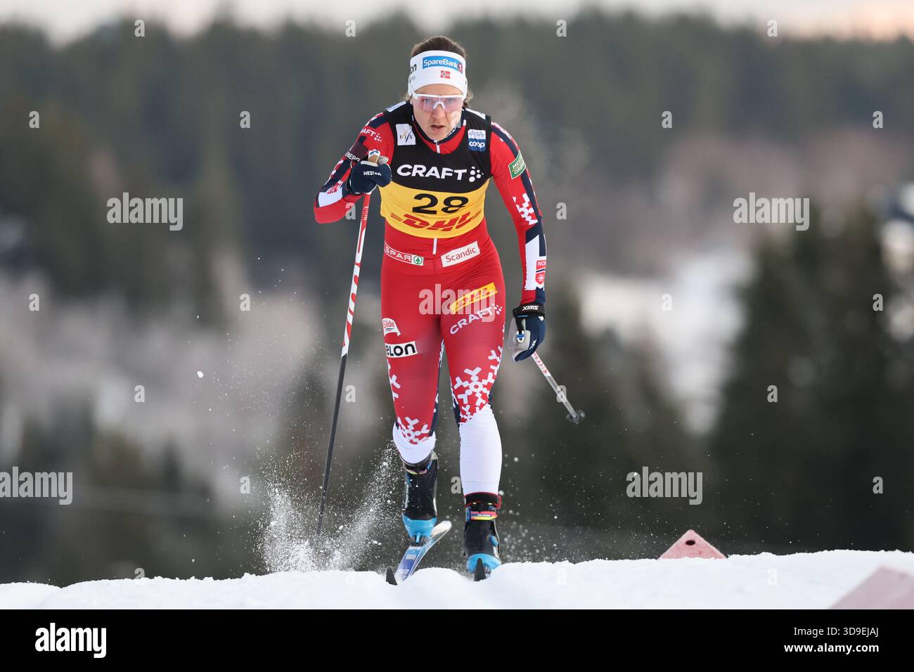 Trondheim 20251205. Ane Appelkvist Stenseth in sprint prologue classic ...