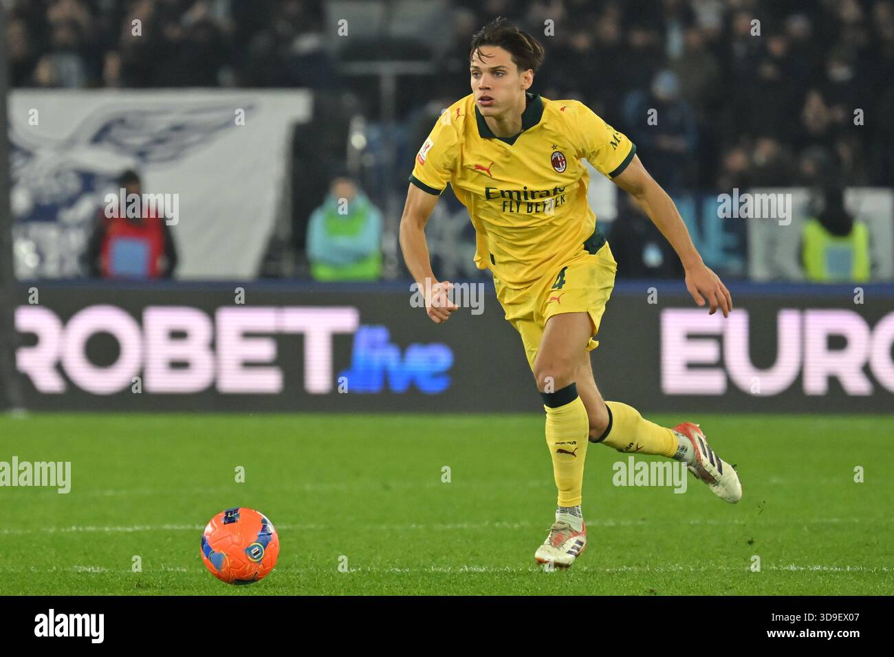 Samuele Ricci of AC Milan during the Coppa Italia round of 16 match ...