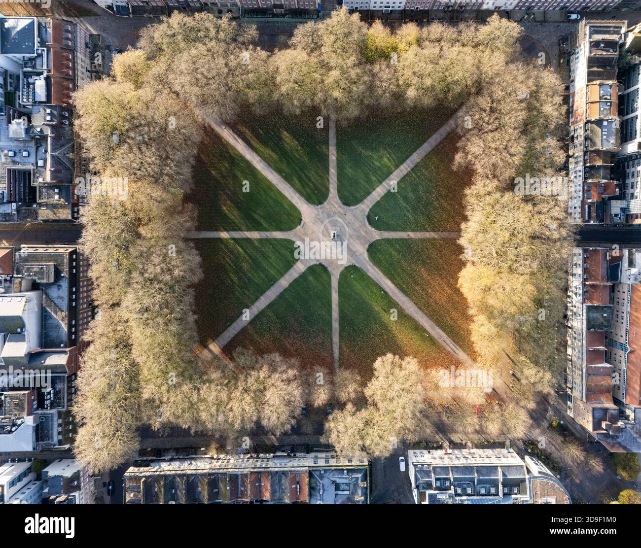 Queen Square. Bristol Stock Photo - Alamy