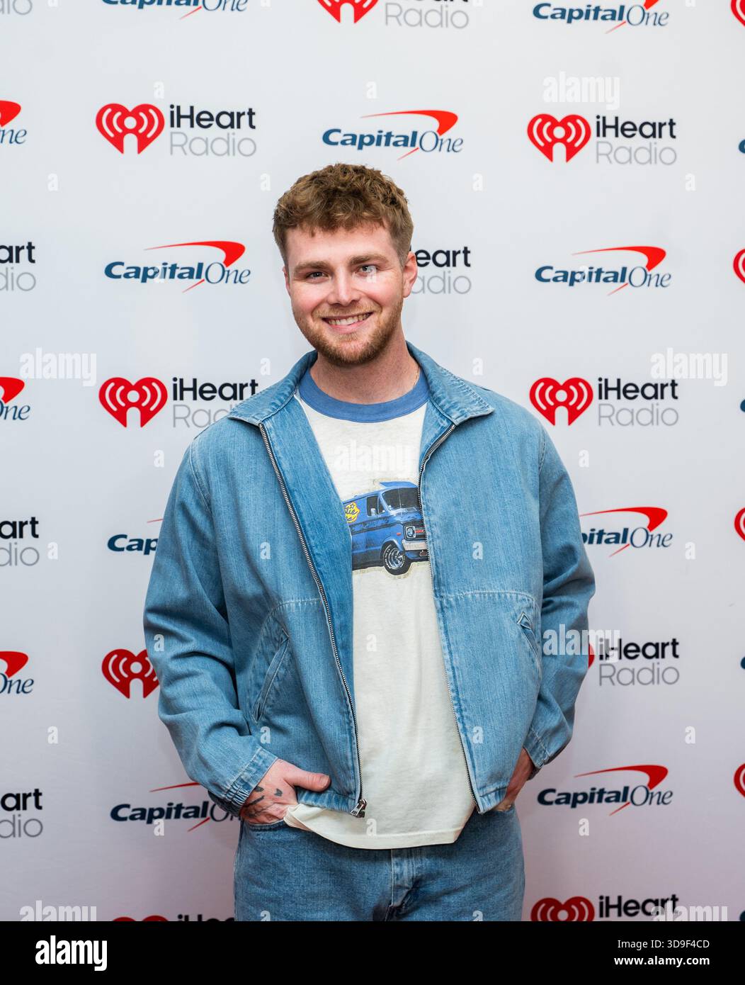 Alex Warren attends iHeartRadio 106.1 KISS FM's Jingle Ball 2025 ...