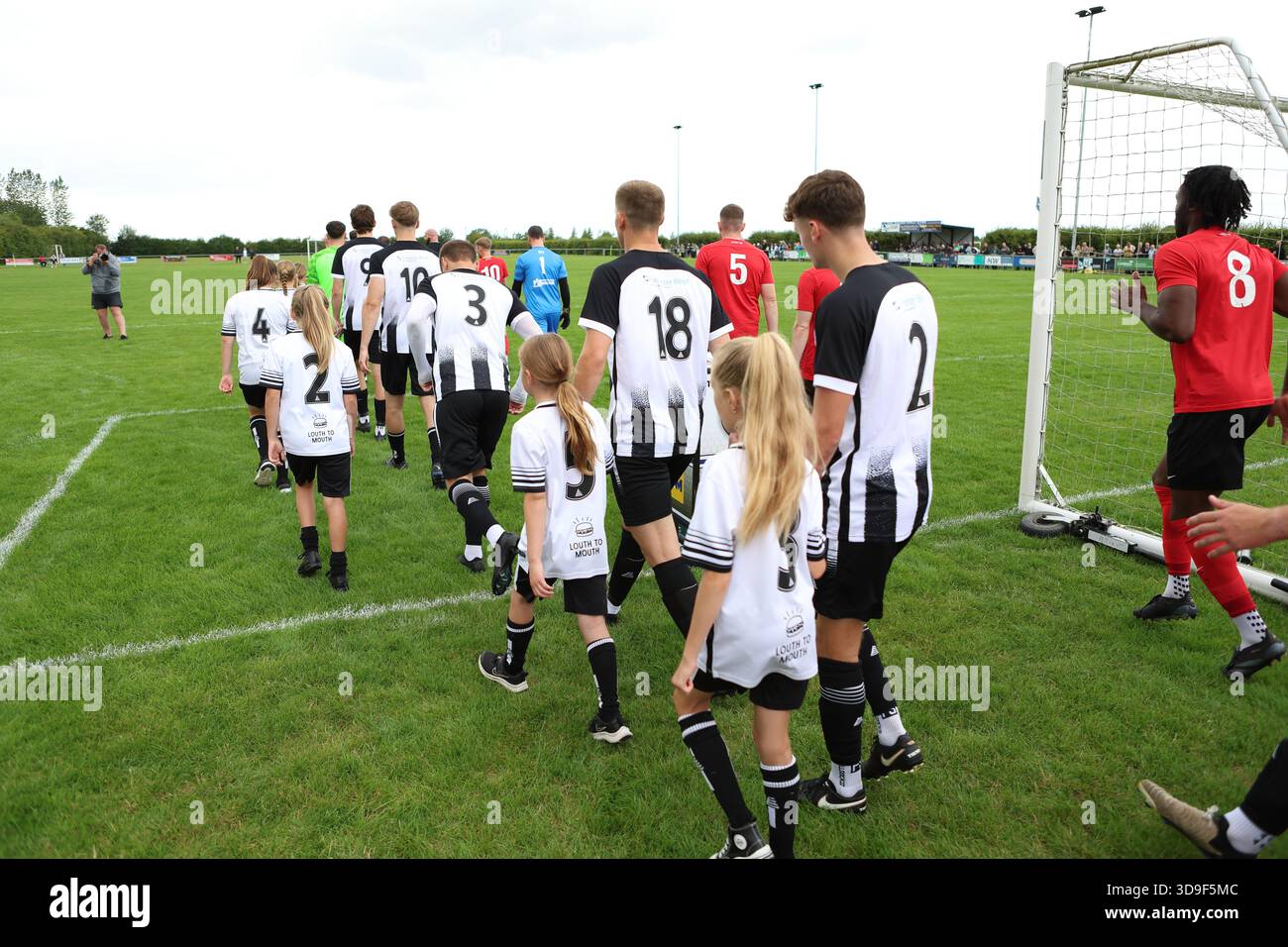 Louth Town Football Club ground MKM Stadium Stock Photo - Alamy