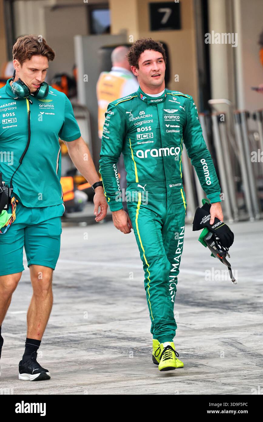 Jak Crawford (USA) Aston Martin F1 Team Development Driver (Right). 05. ...