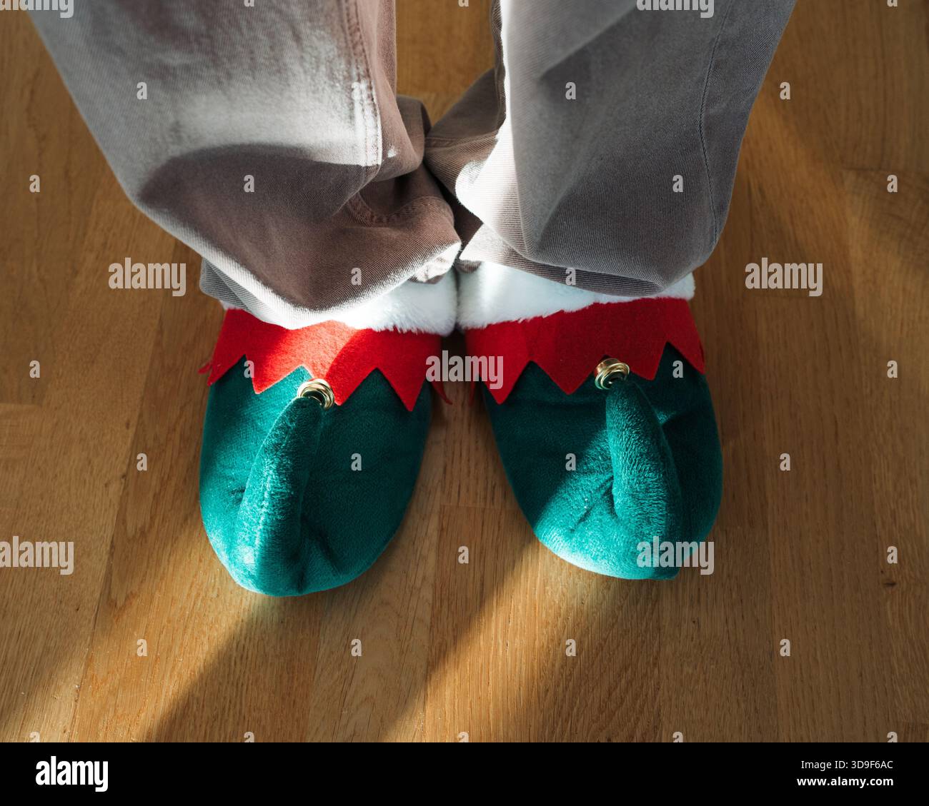 Cozy christmas slippers on hi-res stock photography and images - Alamy