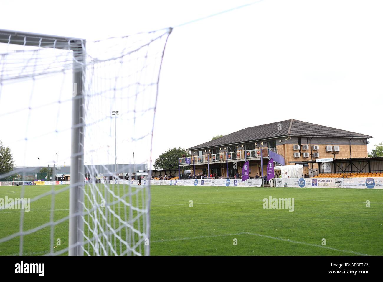 Daventry Town FC football club ground Master Abrasives Stadium Browns ...