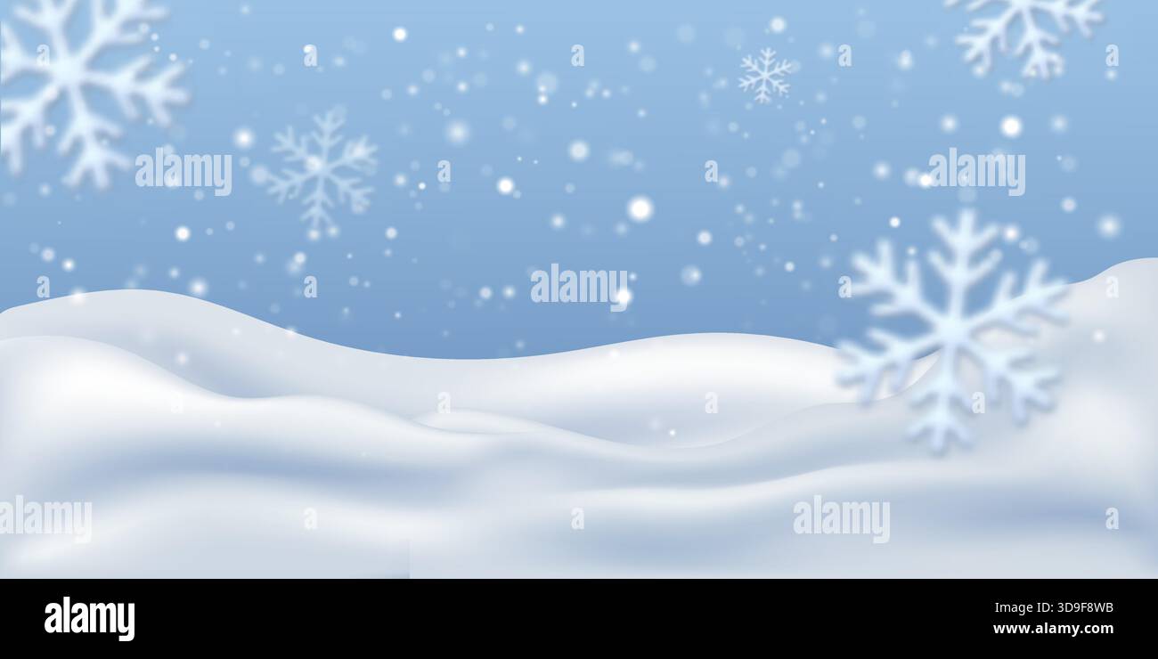 Winter background icy frost Stock Vector Images - Alamy