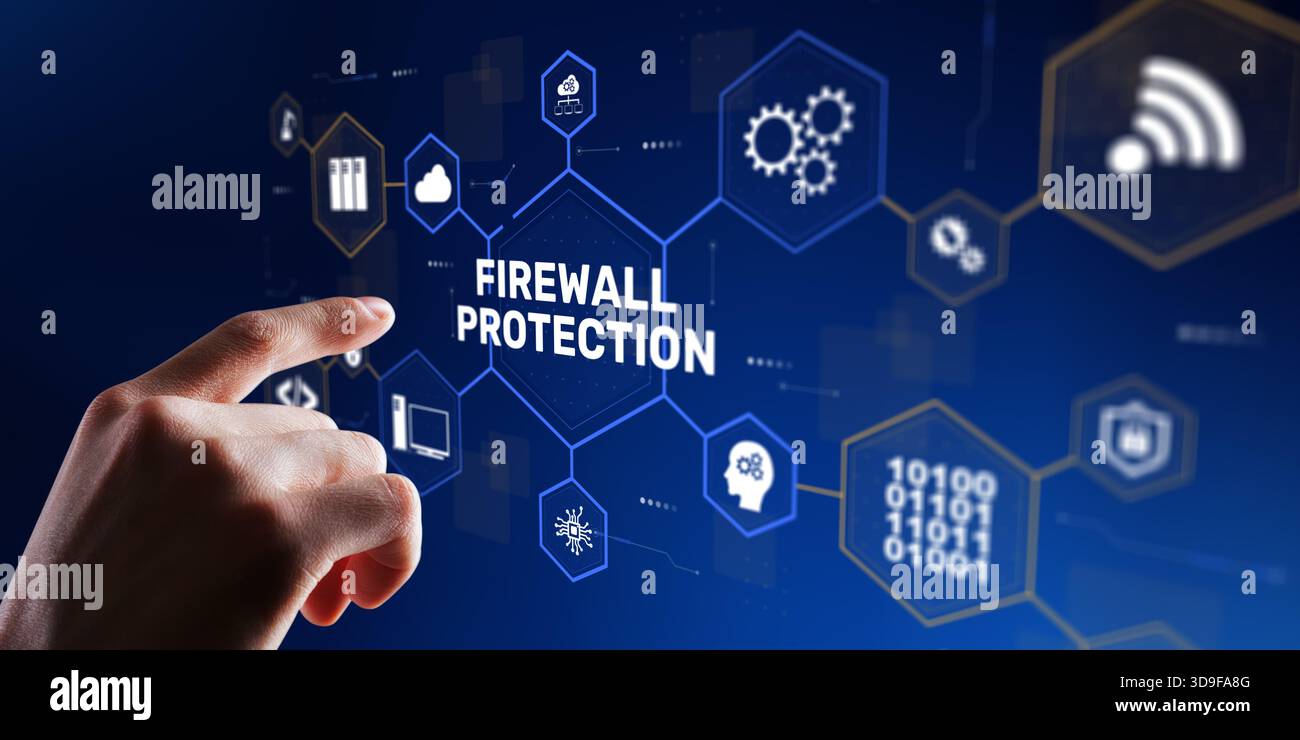 Firewall security real time hi-res stock photography and images - Alamy