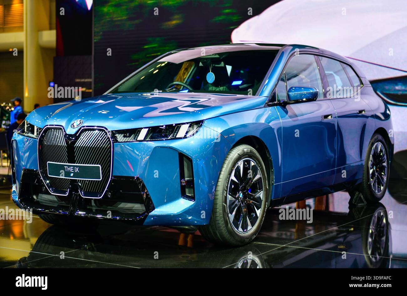 BANGKOK - DEC 1, 2025 : The new BMW IX Sports Activity Vehicle (SAV ...
