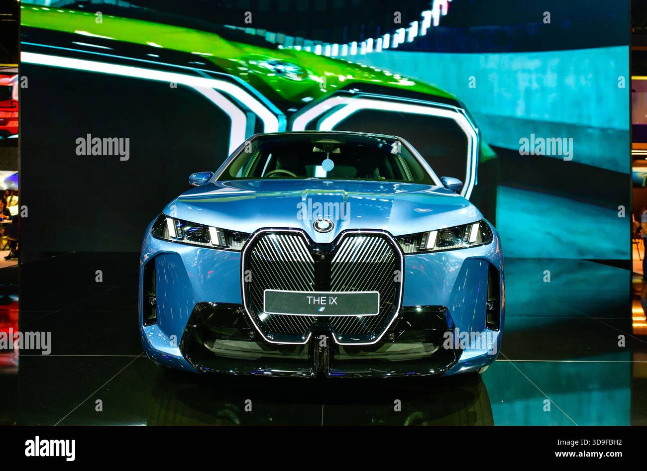 BANGKOK - DEC 1, 2025 : The new BMW IX Sports Activity Vehicle (SAV ...