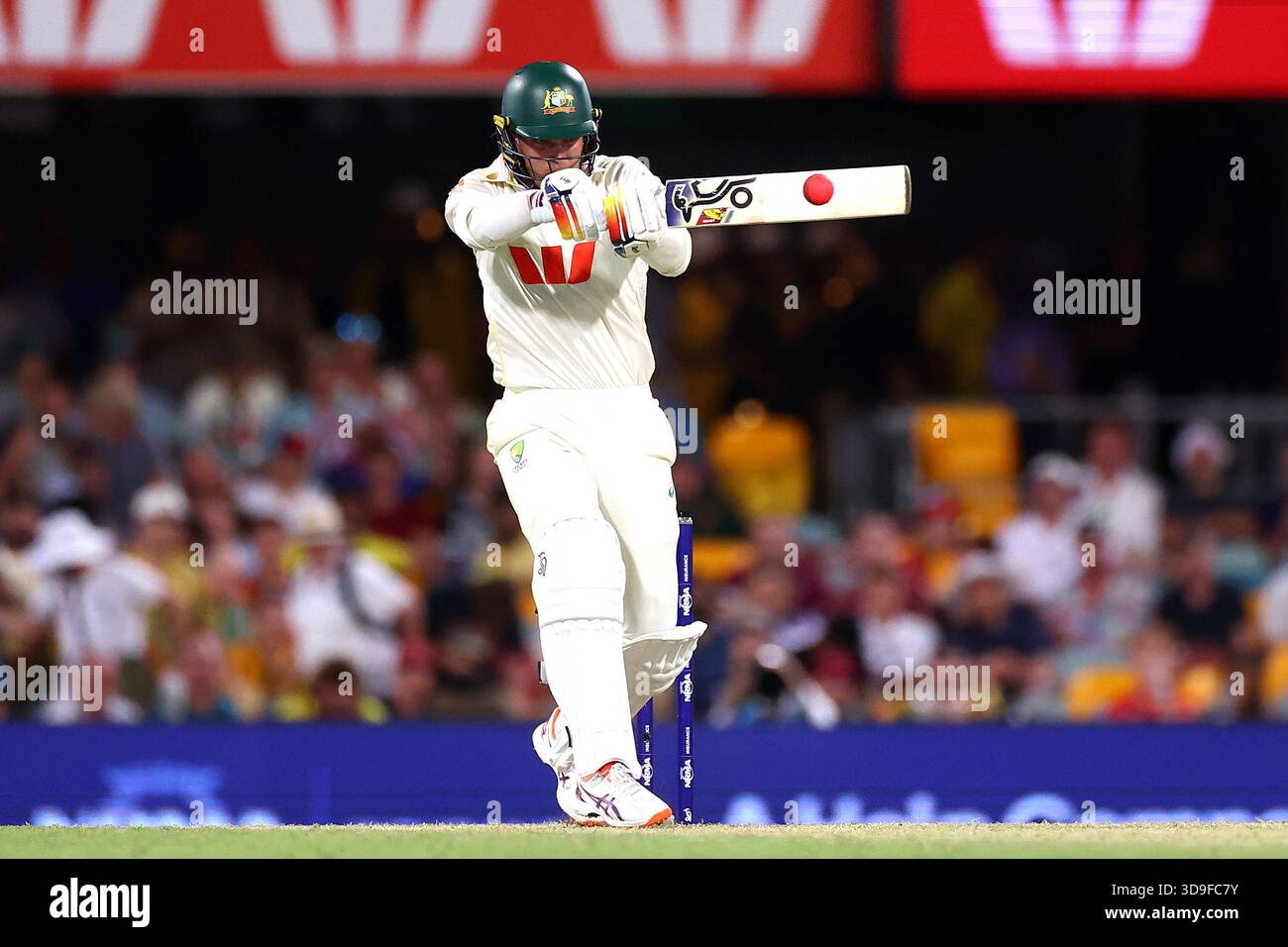 Alex Carey of Australia bats during the NRMA Insurance Ashes Second ...