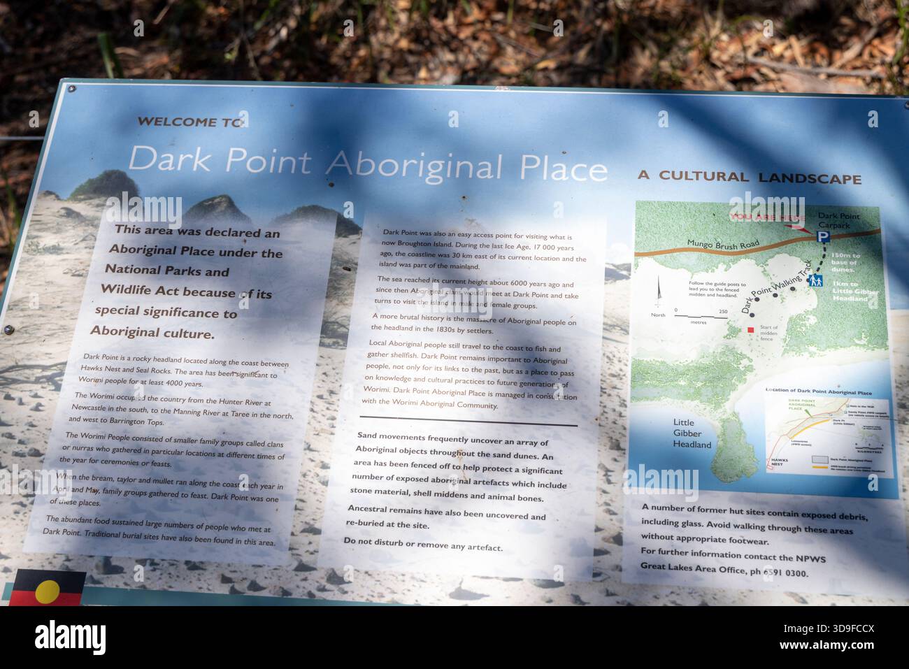 Dark Point Aboriginal cultural place, Aboriginal Site of significance ...