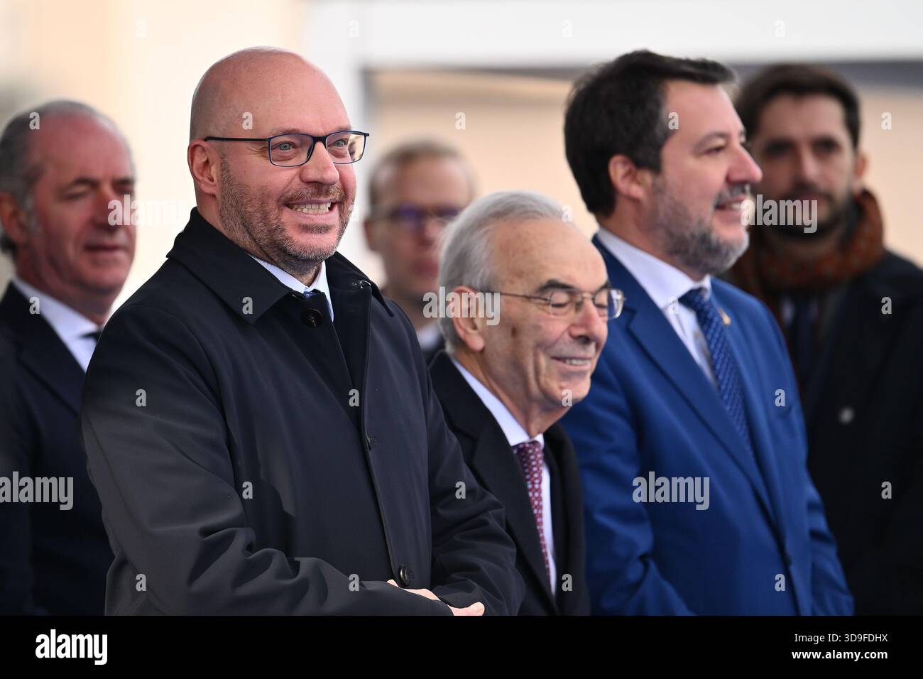 Lorenzo Fontana, President of the Chamber during the inauguration ...