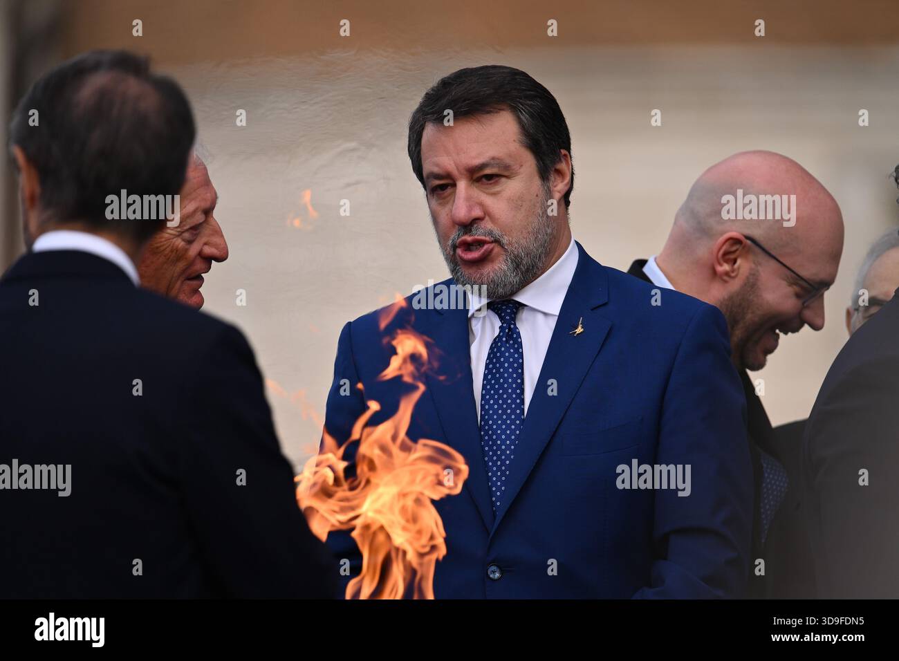 Matteo Salvini Vice President of the Council of Ministers of the ...