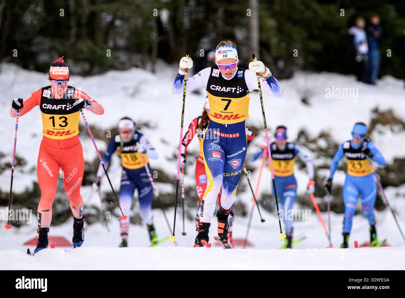 251205 Nadine Fähndrich?of Switzerland and Emma Ribom?of Sweden compete ...